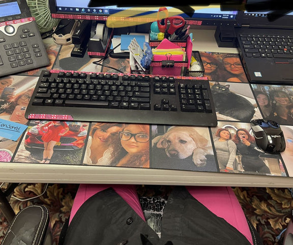 XXL Custom Desk Mat (18x36") - Extra Large Desk Mat – Love Desk Mats