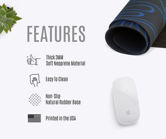 Liquid Wave Desk Mat – Love Desk Mats